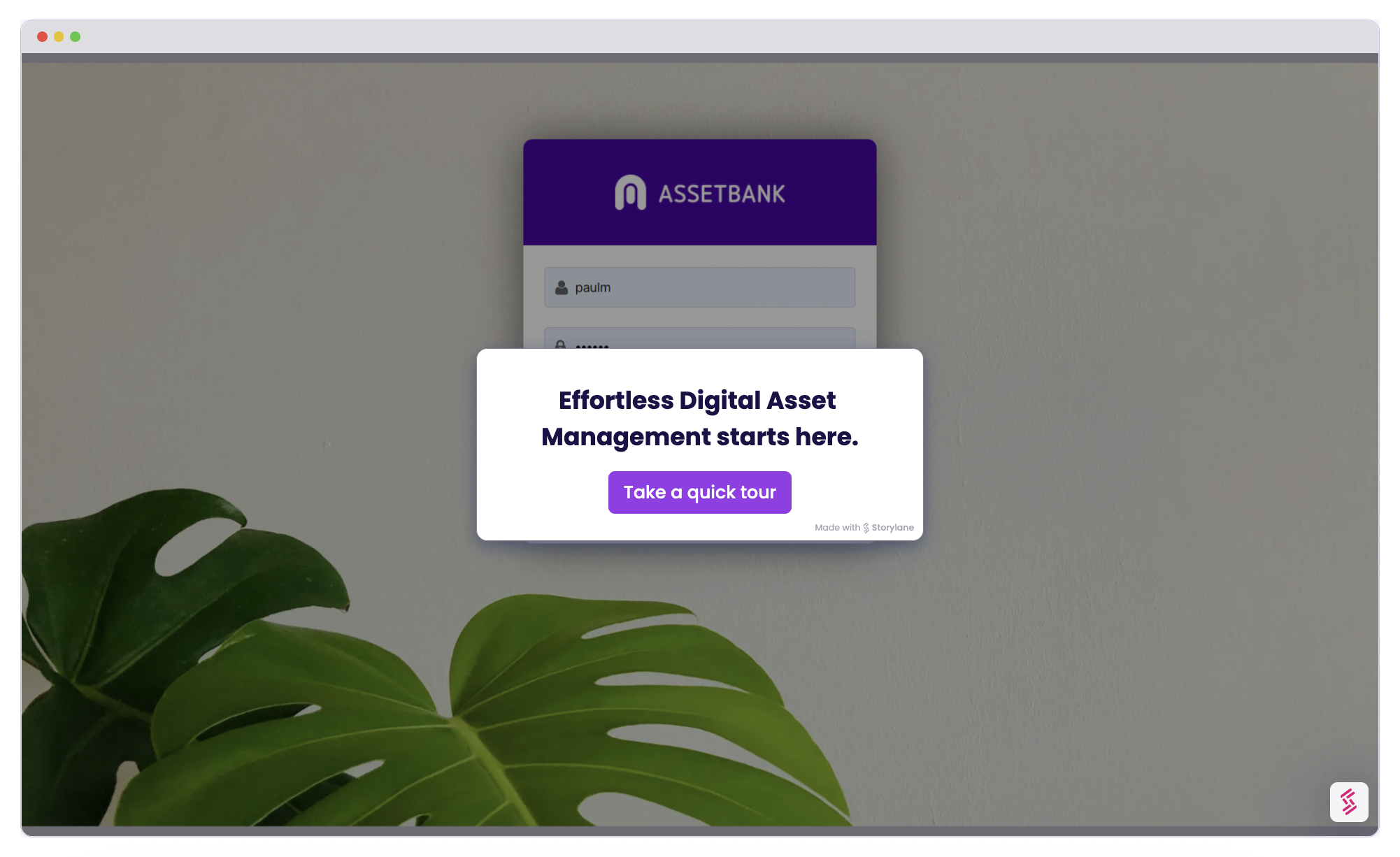 Asset Bank Product Tour